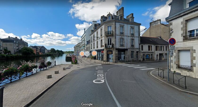 Travaux GRDF Quai de l’Odet Modification de circulation